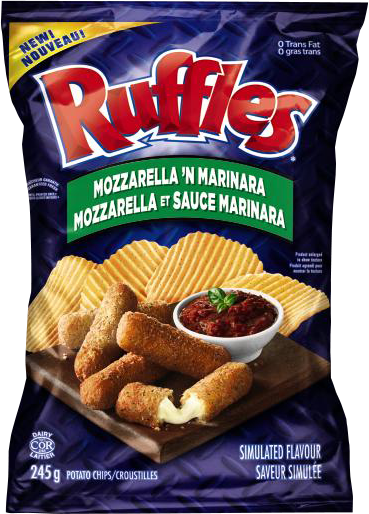 Snack Time #13 – Ruffles Mozzarella ‘N Marinara Chips | Sip Advisor